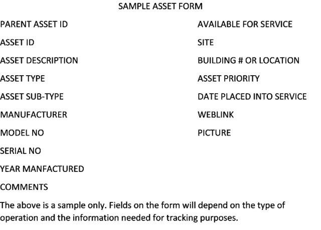 Classifying assets and creating forms in eMaint CMMS - eMaint CMMS Software